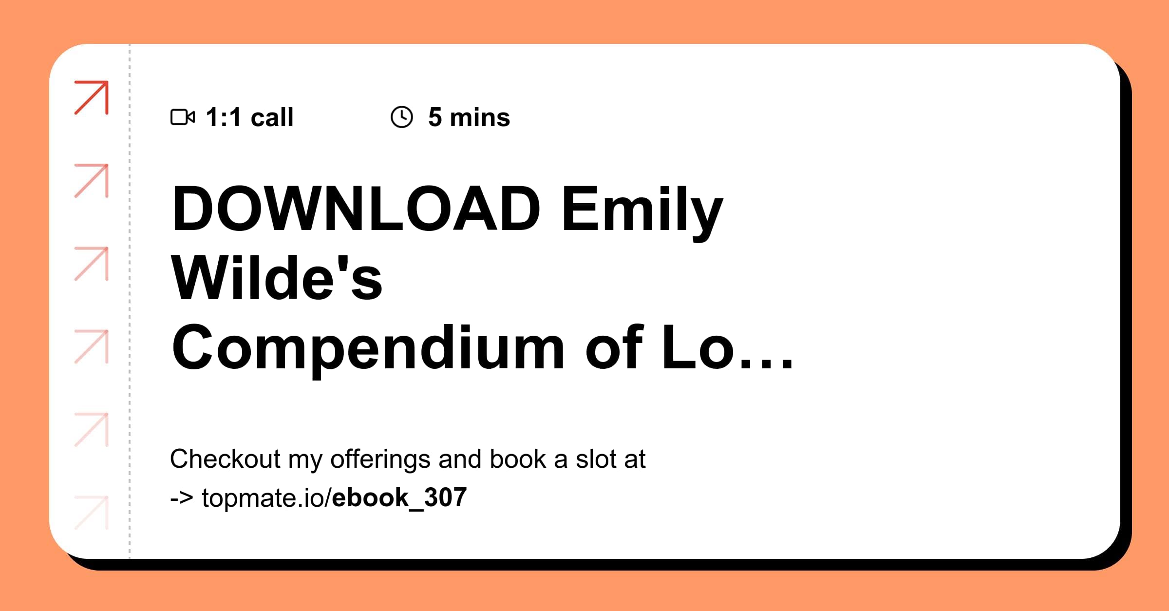 DOWNLOAD Emily Wilde's Compendium of Lost Tales by with mohit